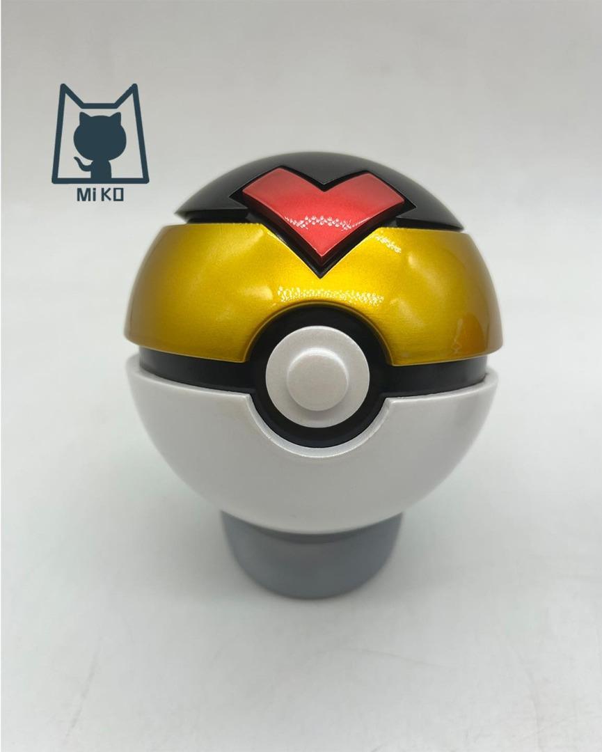 Miko Studio - Scale 1/1 Pokeball Series - Level Ball / Love Ball, Hobbies & Toys, Toys & Games ...