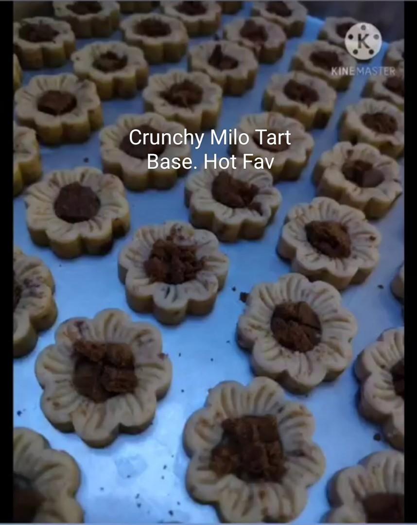 Milo Nutella Tart, Food & Drinks, Homemade Bakes on Carousell