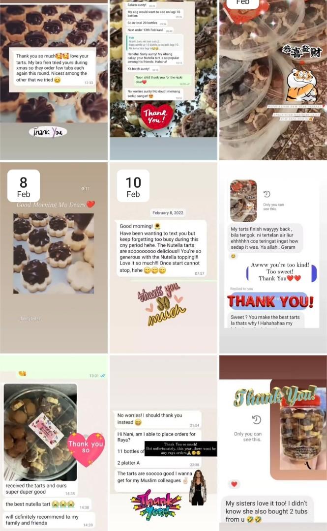 Milo Nutella Tart, Food & Drinks, Homemade Bakes on Carousell