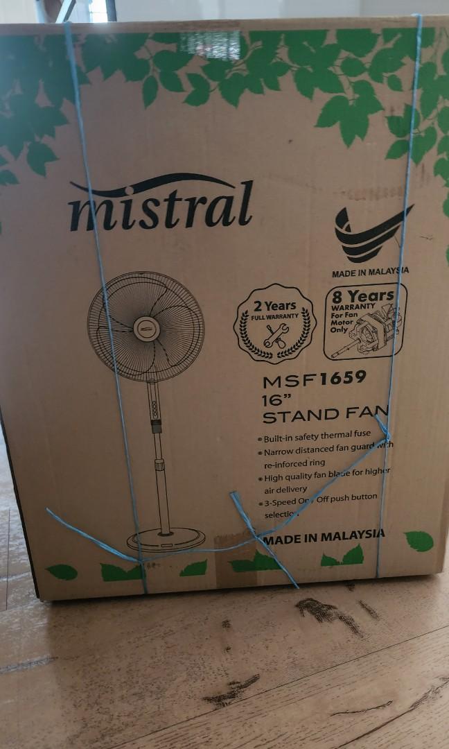 Mistral Stand Fan, Furniture & Home Living, Lighting & Fans, Fans on ...