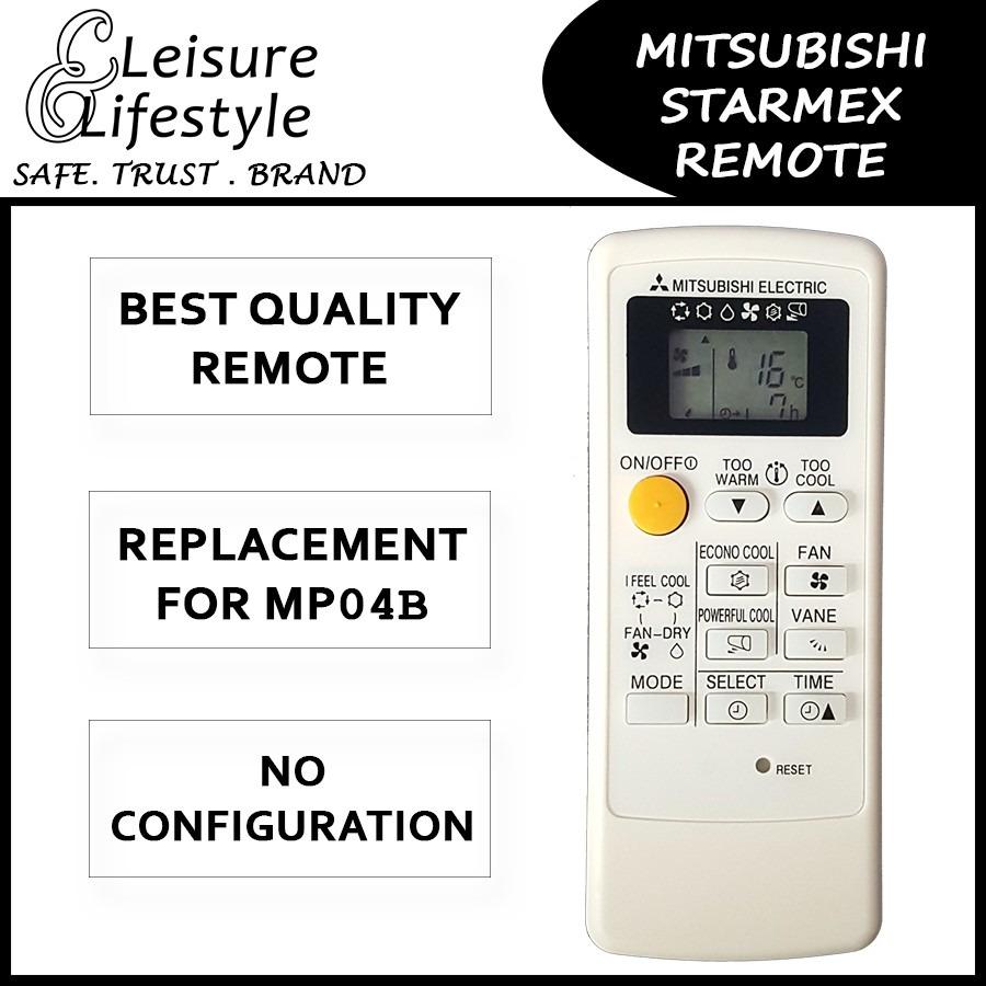 Mitsubishi Aircon Remote Control Mitsubishi Starmex Remote MP04B MP04A SZC1129, Mobile Phones ...