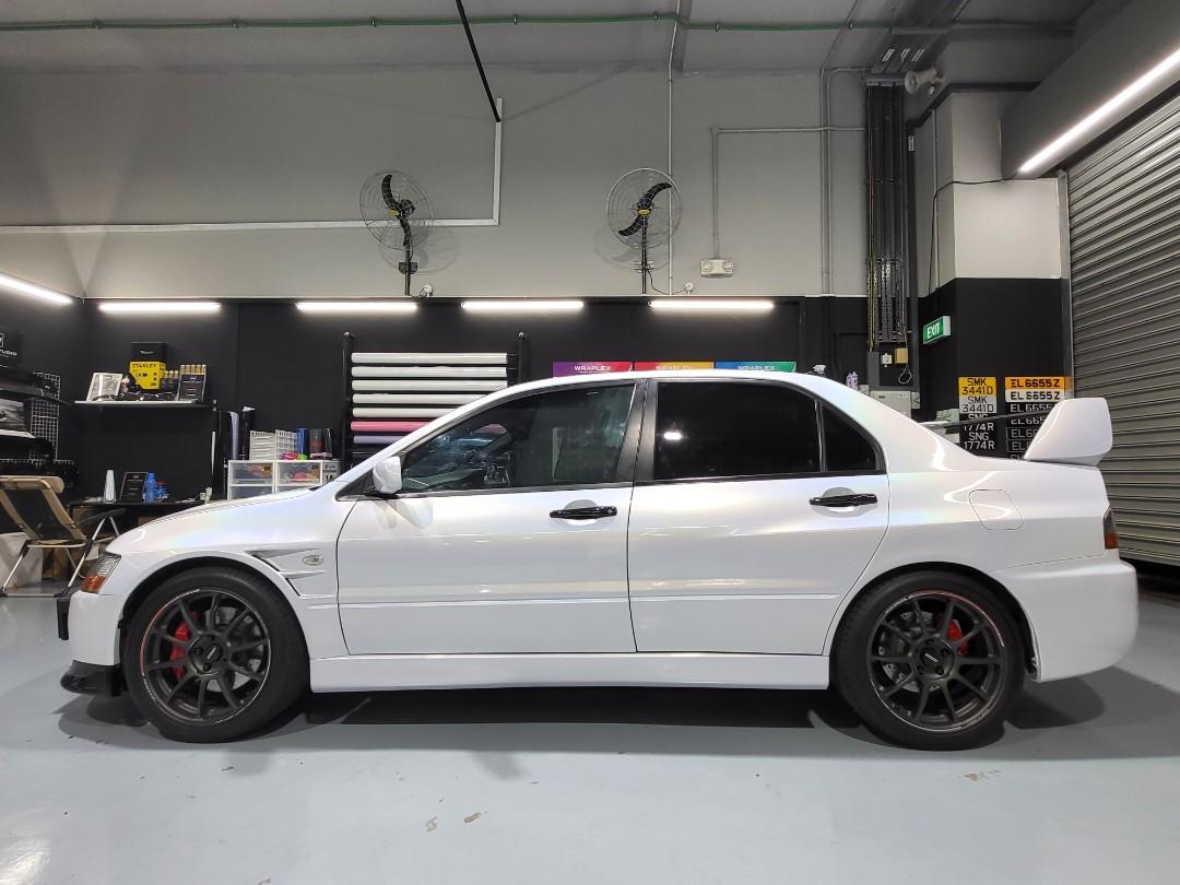 Mitsubishi Lancer Evolution 9 Full Premium Car Wrap Holographic ...