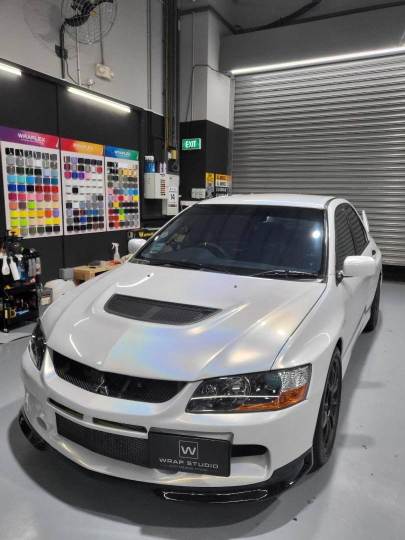 Mitsubishi Lancer Evolution 9 Full Premium Car Wrap Holographic ...