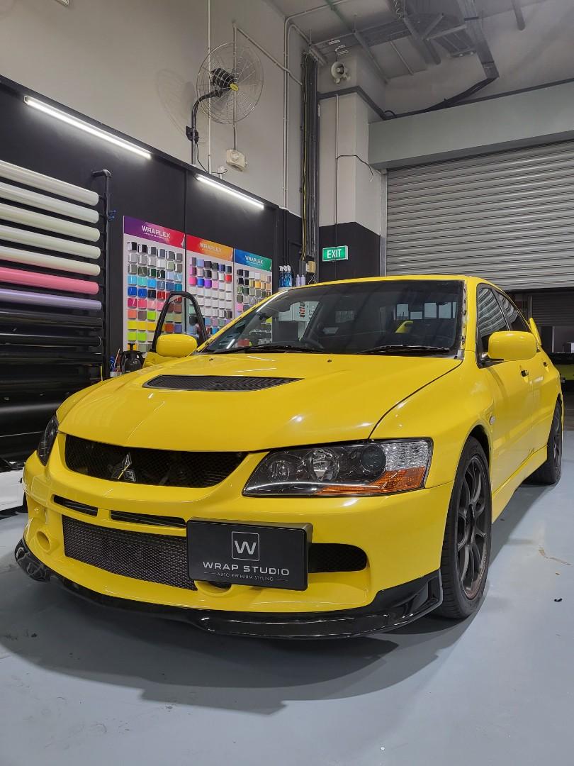 Mitsubishi Lancer Evolution 9 Full Premium Car Wrap Holographic ...