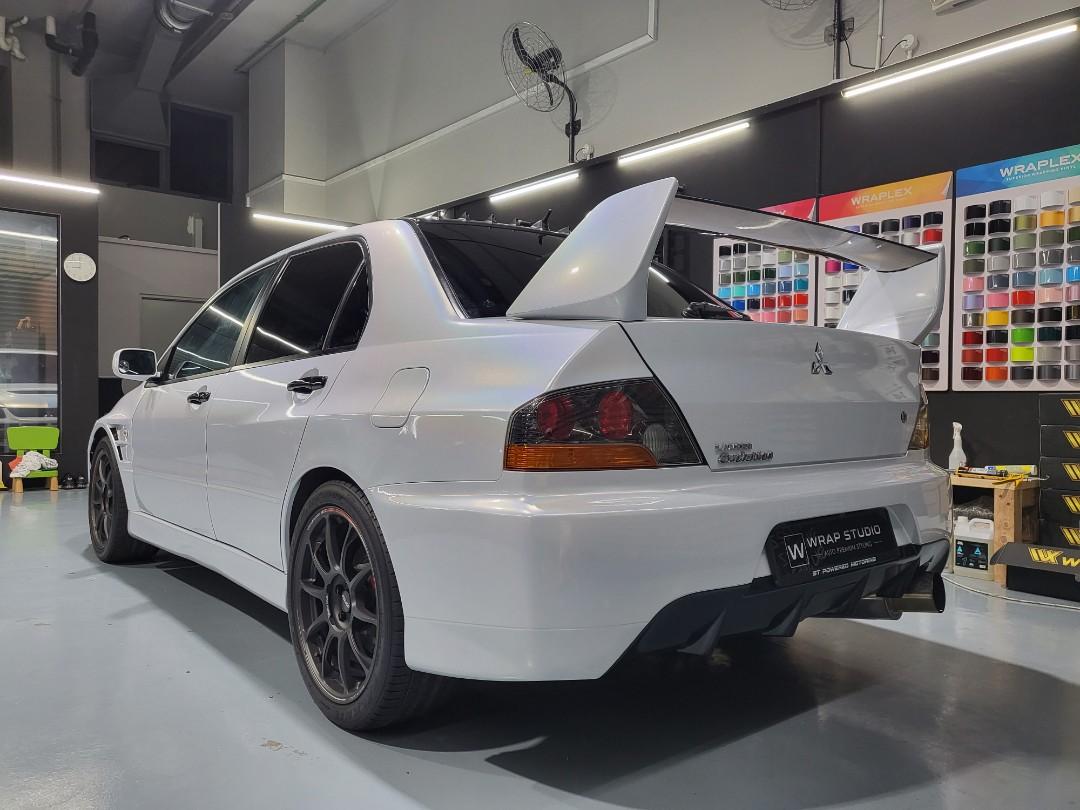 Mitsubishi Lancer Evolution 9 Full Premium Car Wrap Holographic ...