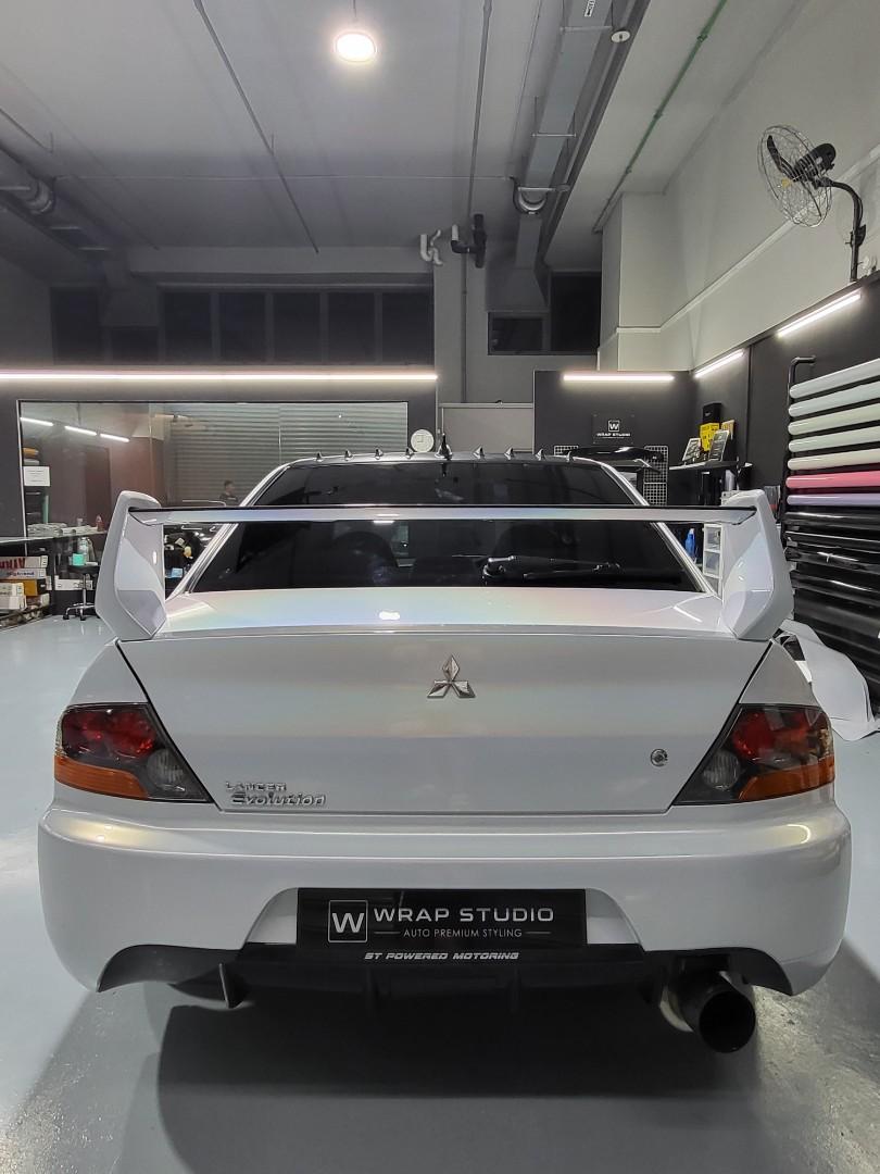 Mitsubishi Lancer Evolution 9 Full Premium Car Wrap Holographic ...