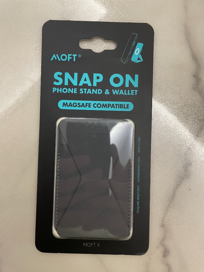 MOFT Snap-On Phone Stand & Wallet (MagSafe Compatible), Mobile Phones & Gadgets, Mobile & Gadget ...