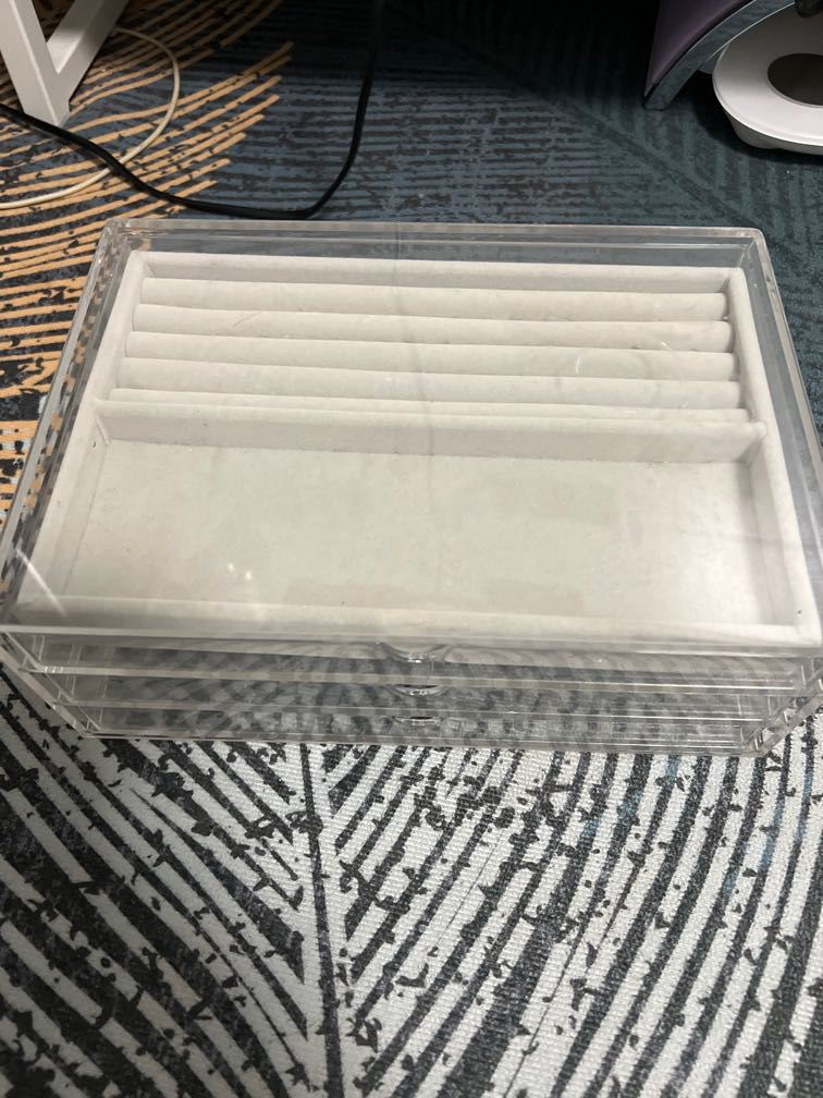 Muji Acrylic Box, Furniture & Home Living, Furniture, Other Home ...