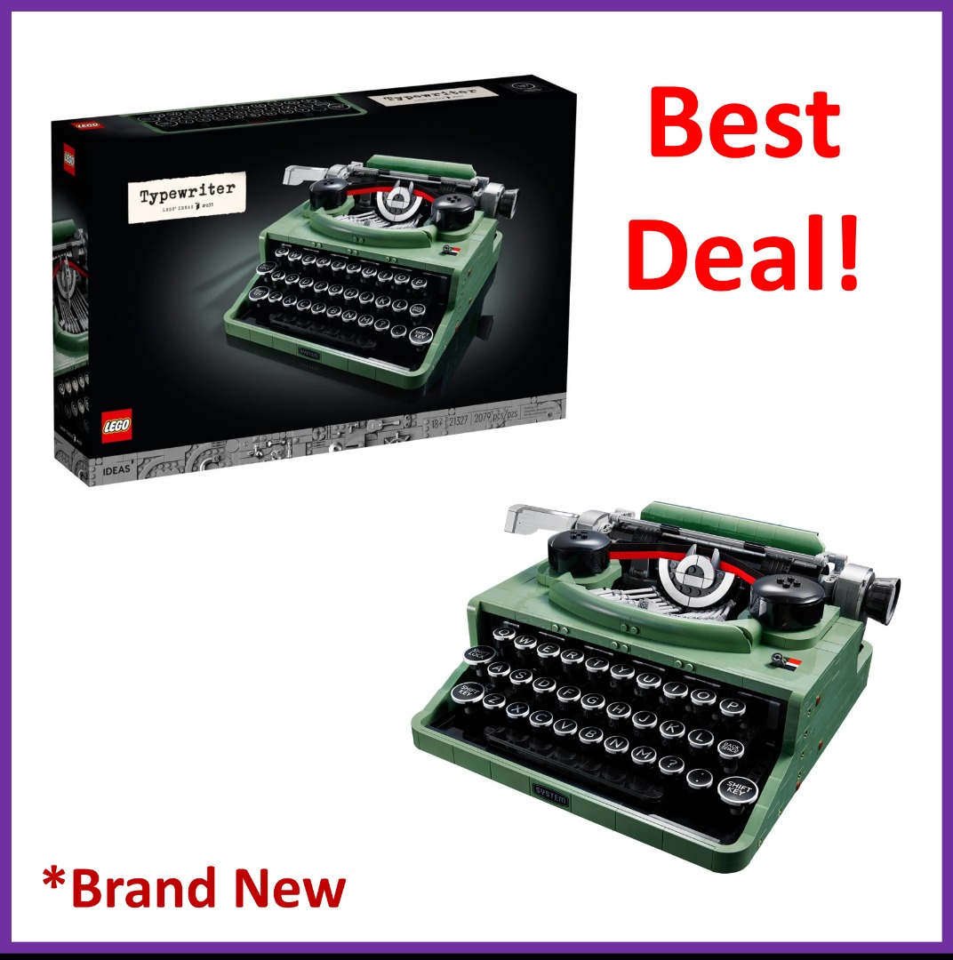 Lego 21327 IDEAS Typewriter, Hobbies & Toys, Toys & Games on Carousell