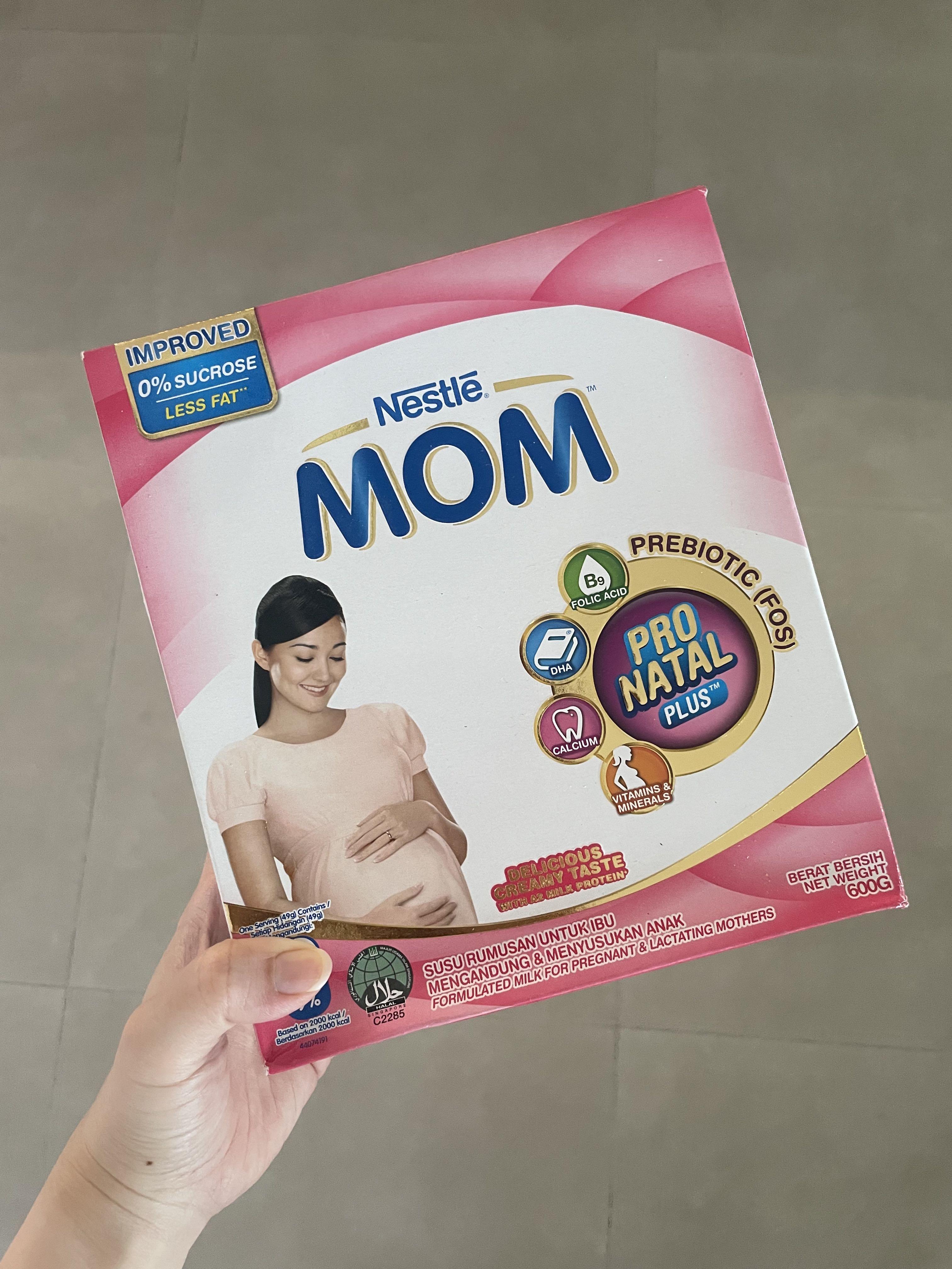 Nestle Mom Maternal Supplement Milk 600g, Babies & Kids, Maternity Care ...