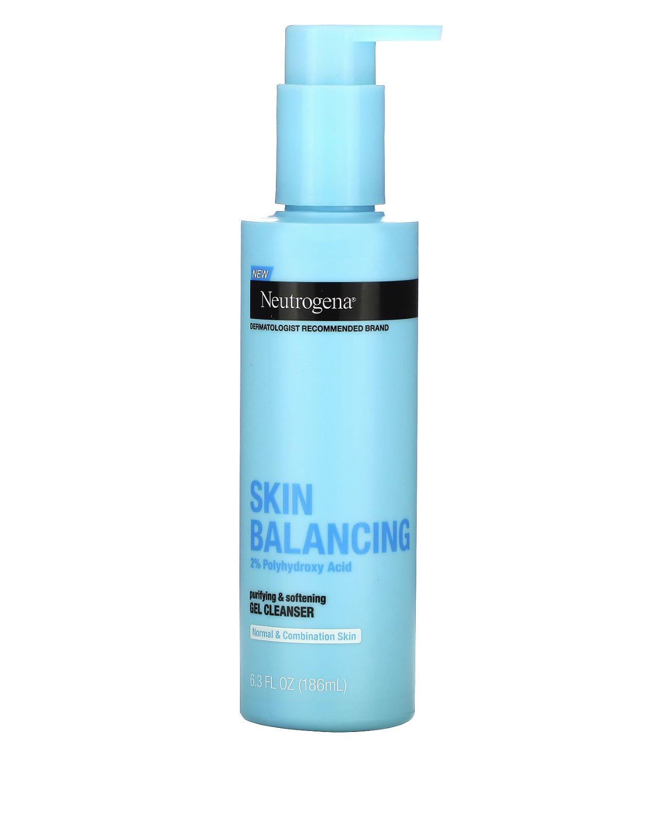 [Neutrogena] Skin Balancing Gel Cleanser 186ml, Beauty & Personal Care ...
