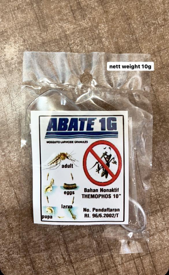 NEW! Abate 1G Mosquito Vector Control Granules (100g/10g), Furniture ...