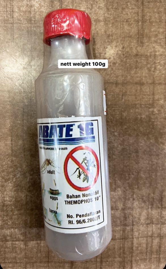 NEW! Abate 1G Mosquito Vector Control Granules (100g/10g), Furniture ...