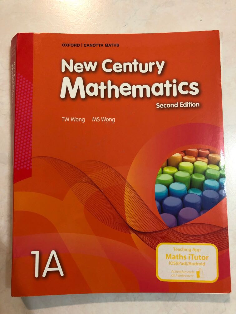 New century mathematics book 1A 1B, 興趣及遊戲, 書本 & 文具, 教科書 - Carousell