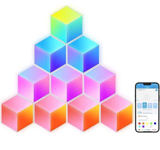 NEW! Govee Glide Hexa Pro (SG plug) Light Panels, 3D Hexagon LED Wall ...