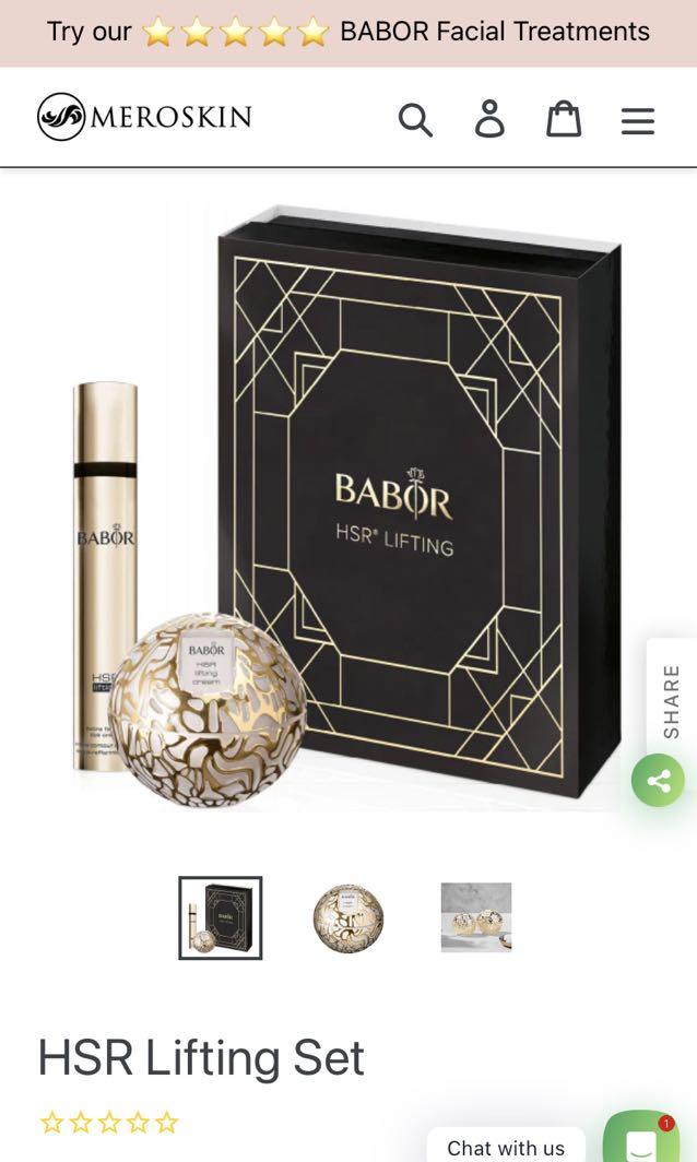 (NEW)BABOR HSR LIFTING GIFT SET, Beauty & Personal Care, Face, Face ...