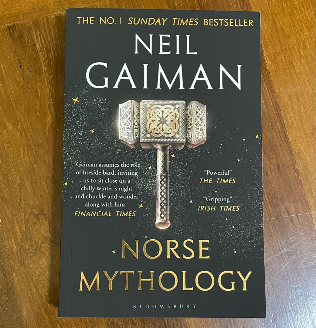 Norse Mythology / Neil Gaiman, 興趣及遊戲, 書本 & 文具, 教科書 - Carousell