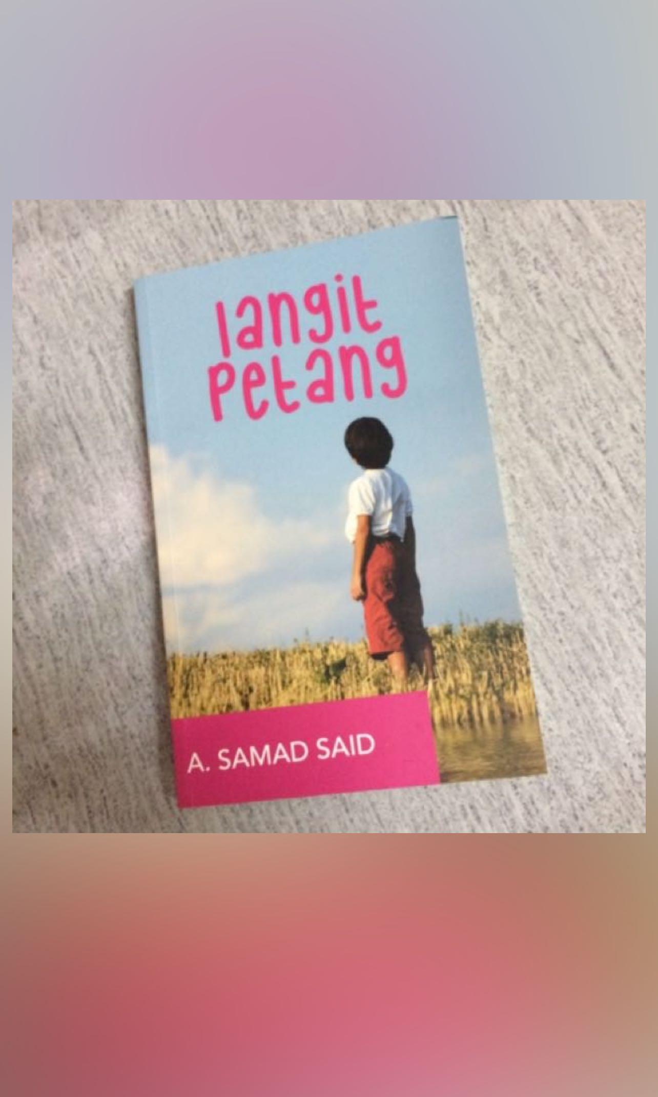 Novel - LANGIT PETANG, Hobbies & Toys, Books & Magazines, Storybooks on ...