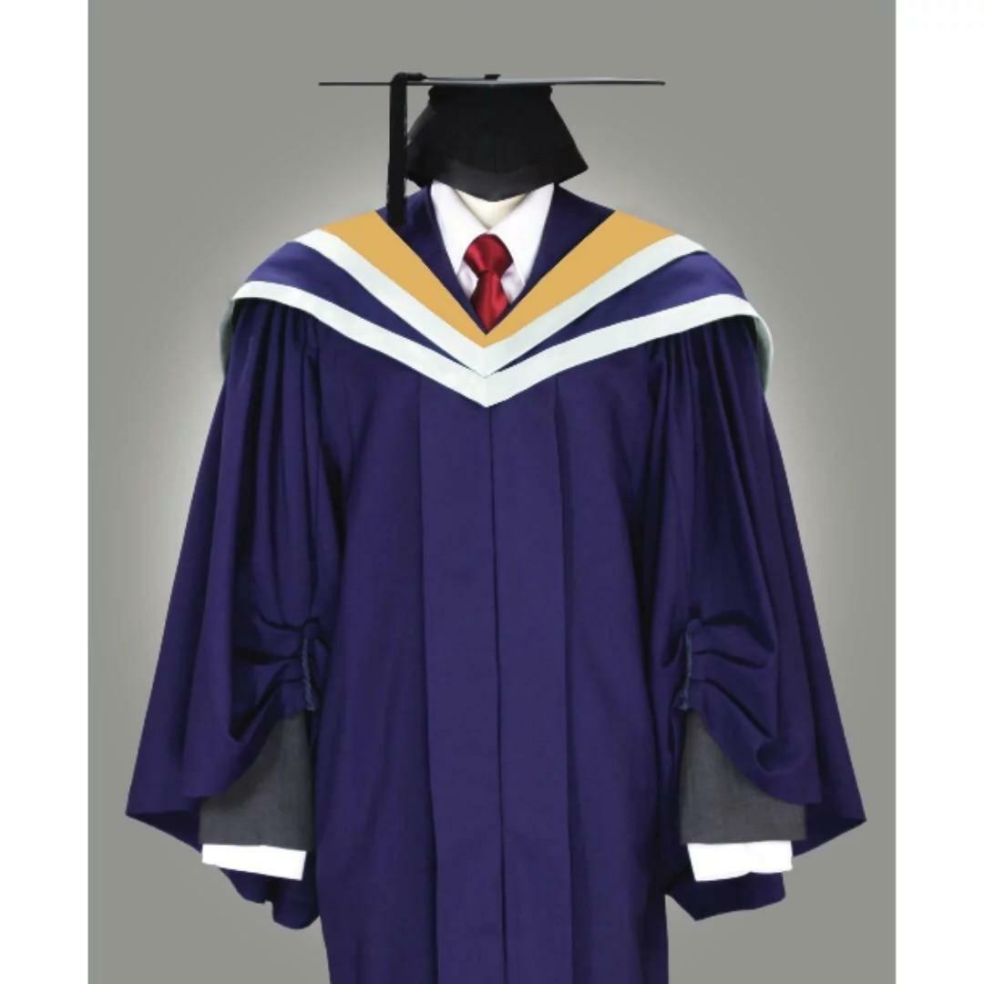 NTU graduation gown set, Men's Fashion, Tops & Sets, Formal Shirts on ...