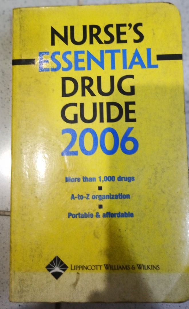 Nurse's Essential Drug Guide 2006, Hobbies & Toys, Books & Magazines ...