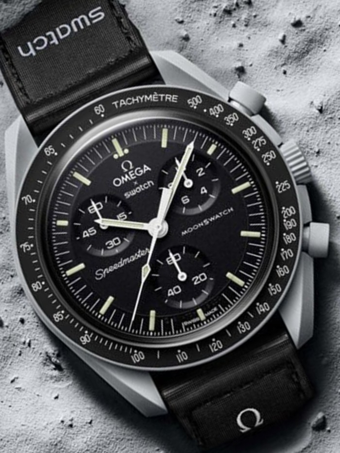 Omega x Swatch.. Mission to Moon, Luxury, Watches on Carousell