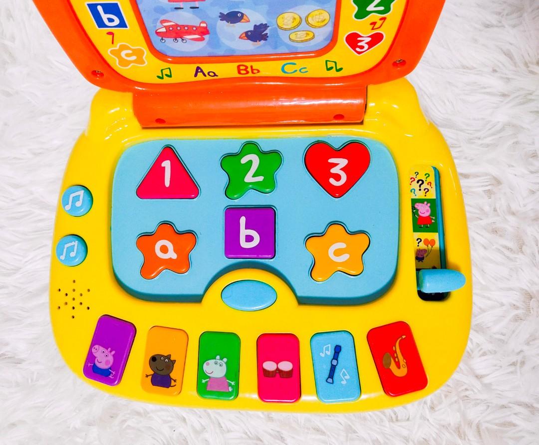 Original Peppa Pig Toddler Learning Notebook, Babies & Kids, Infant ...