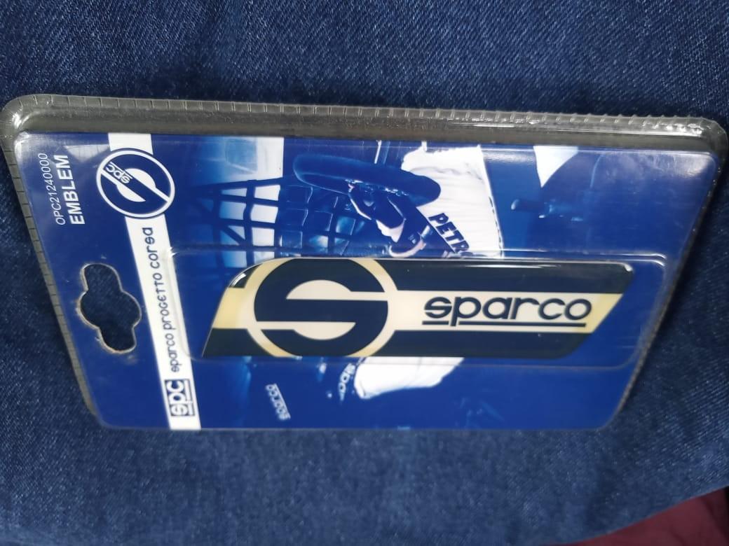 Original sparco emblem..3 set ada arga rm80, Auto Accessories on Carousell