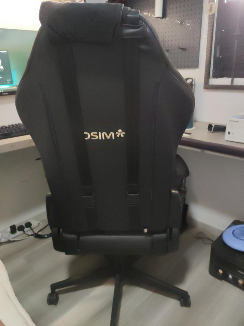 OSIM UThrone S Spiderman Gaming Chair, Furniture & Home Living ...