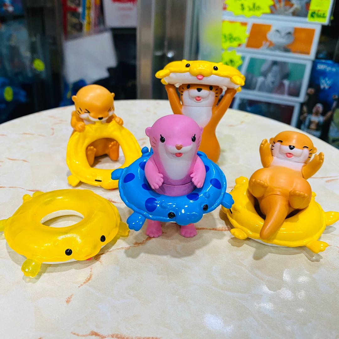 Otter King x Tima MiBo Studio 不會游泳的水瀨星人 扭蛋 全五種, 興趣及遊戲, 玩具 & 遊戲類 - Carousell