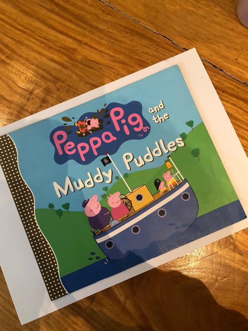 Peppa Pig Book (Muddy Puddles), Hobbies & Toys, Books & Magazines ...