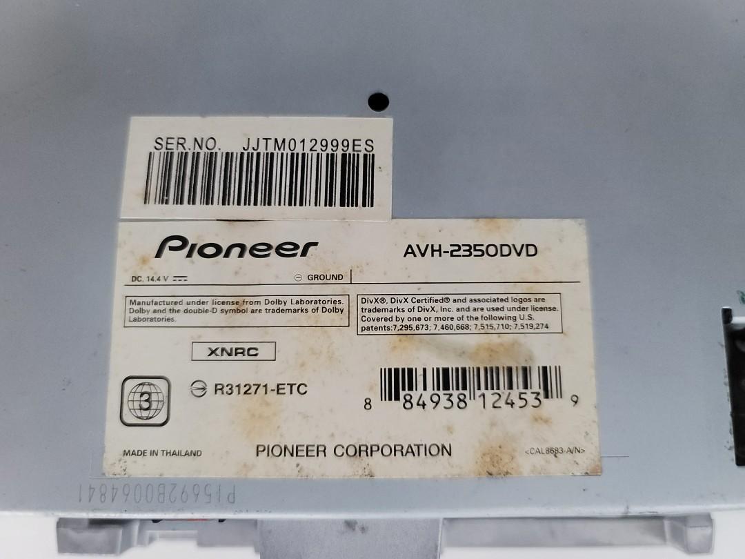 Pioneer DVD USB Player, Car Accessories, Electronics & Lights on Carousell