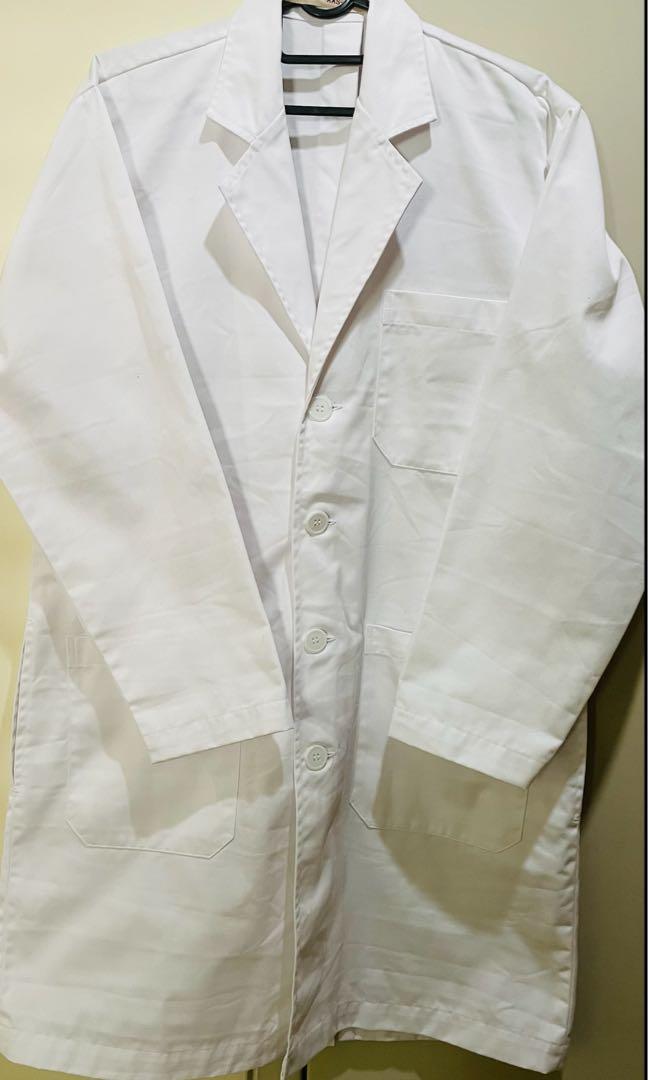 Plain Lab/Doctor Coat (Purchased from Ngee Ann), Health & Nutrition ...