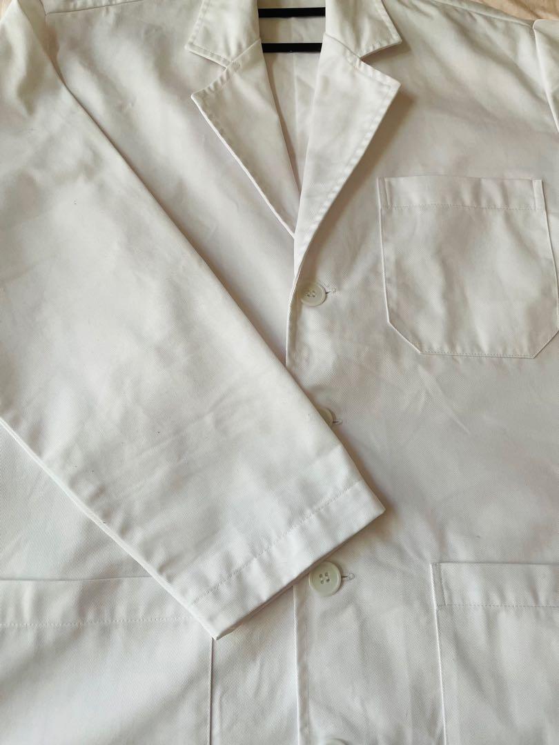 Plain Lab/Doctor Coat (Purchased from Ngee Ann), Health & Nutrition ...