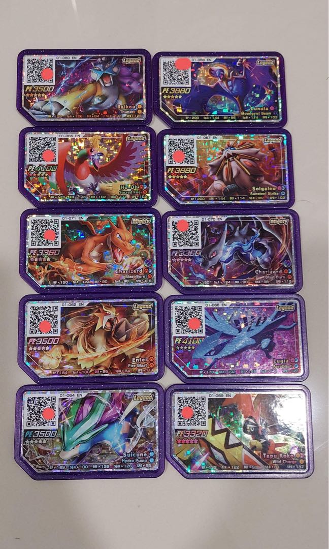Pokemon Gaole part 1 full set 5*, Hobbies & Toys, Toys & Games on Carousell