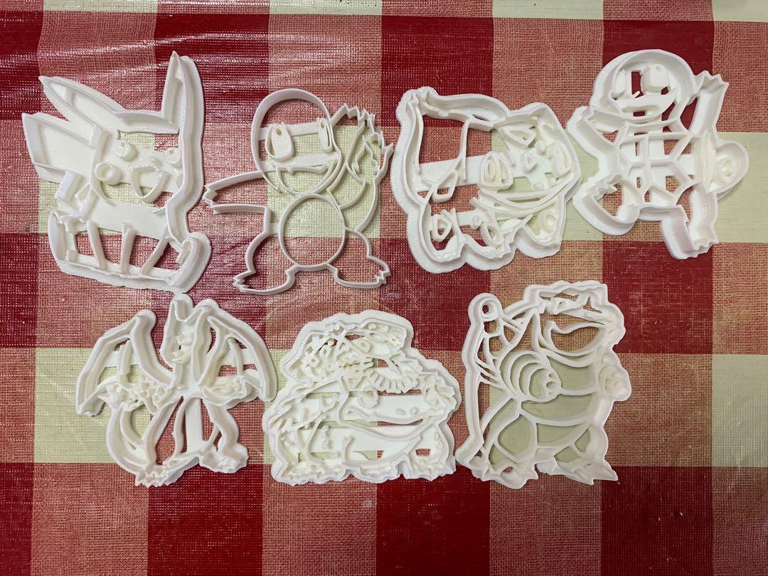 Pokémon Cookie Cutters, Furniture & Home Living, Kitchenware ...