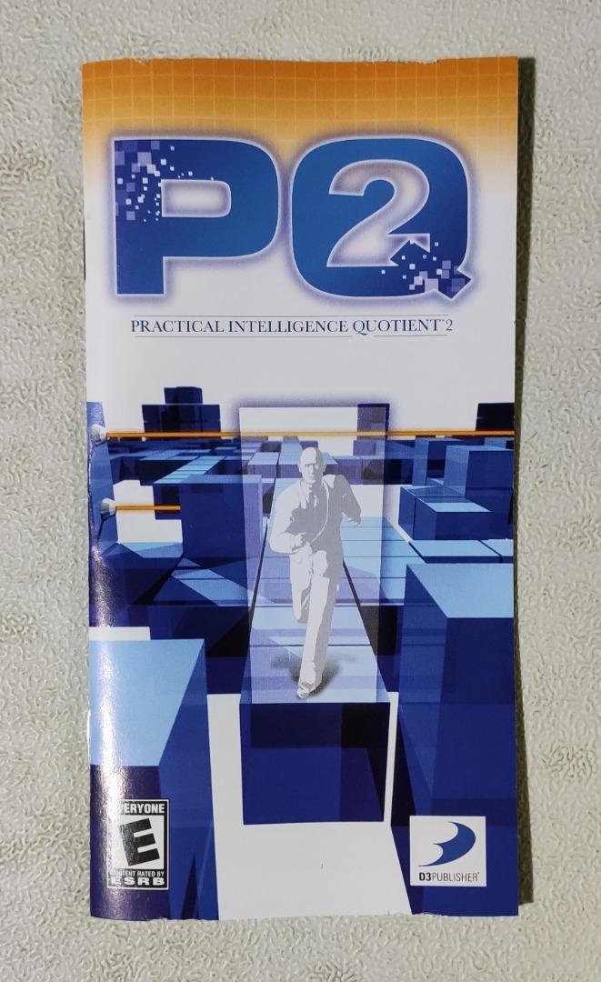PQ: Practical Intelligence Quotient 2 - [PSP Game] [R1 NTSC / ENGLISH ...