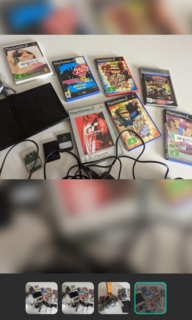 Playstation 2/ PS2 Console full set with games, Video Gaming, Video ...