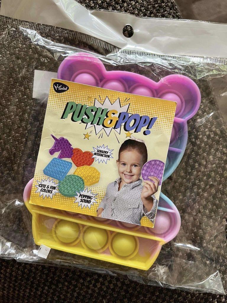 Push & Pop Sensory Interaction, Hobbies & Toys, Toys & Games on Carousell