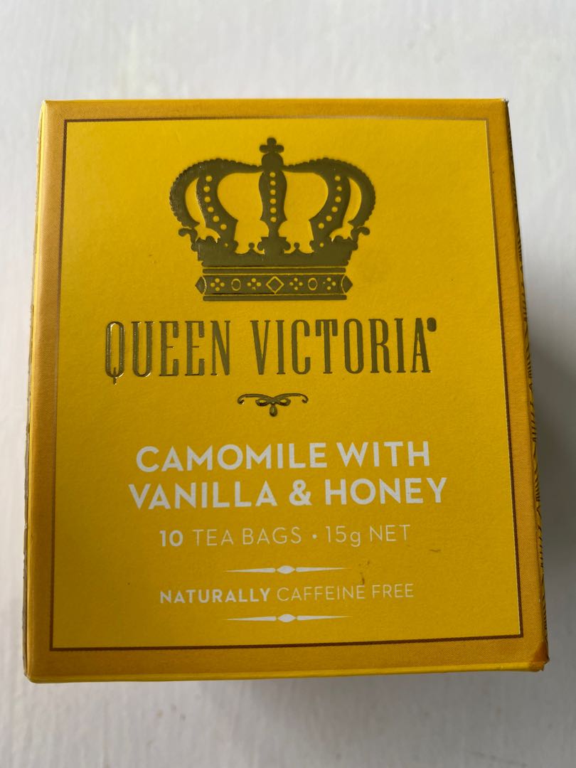 Queen Victoria tea camomile with vanilla and honey 10 tea bags, Food ...