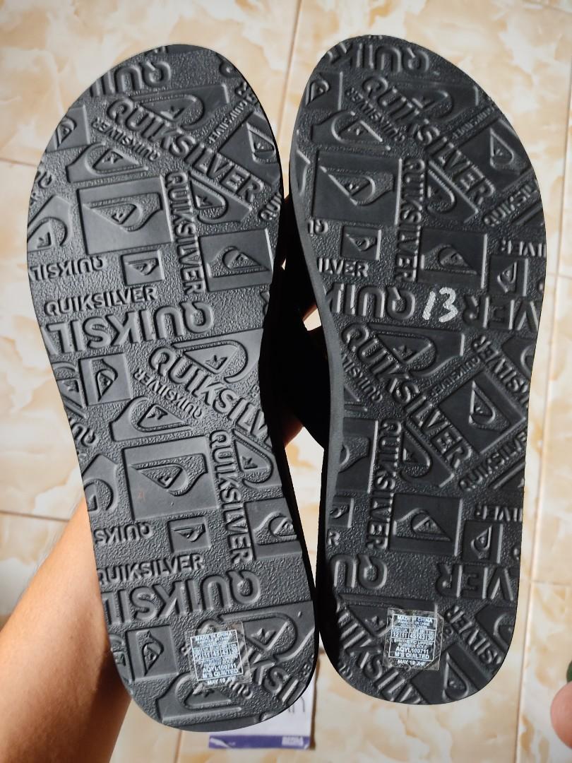 Quicksilver, Men's Fashion, Footwear, Slippers & Slides on Carousell