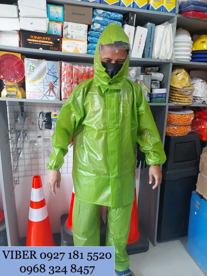 rain coat green kapote, Men's Fashion, Coats, Jackets and Outerwear on ...