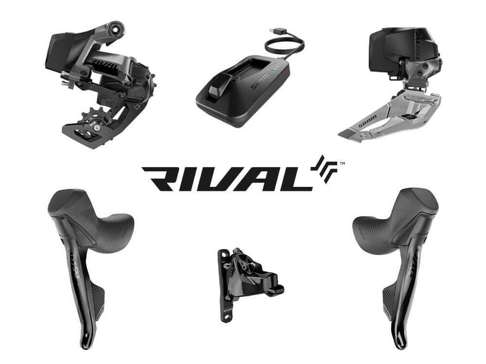[READY STOCK] SRAM Rival eTap AXS 2x12 HRD Upgrade Set (including chain ...