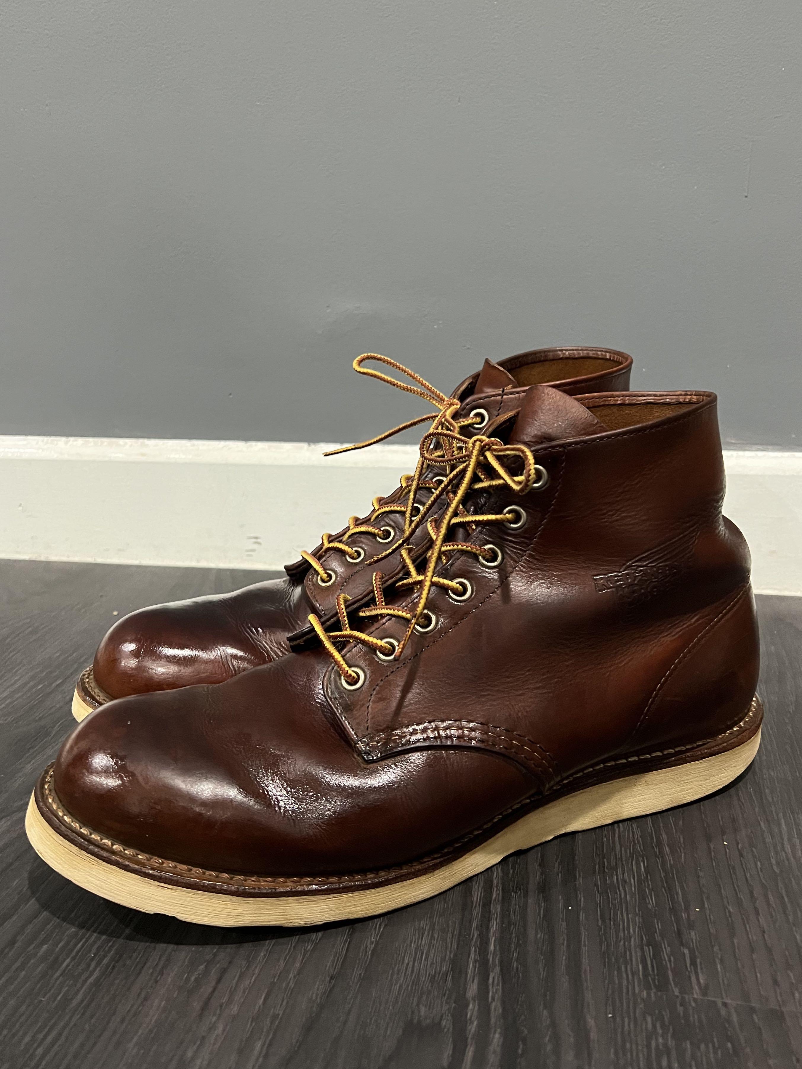 Red Wing Classic Round 9111 Redwing boots US11, Men's Fashion, Footwear ...