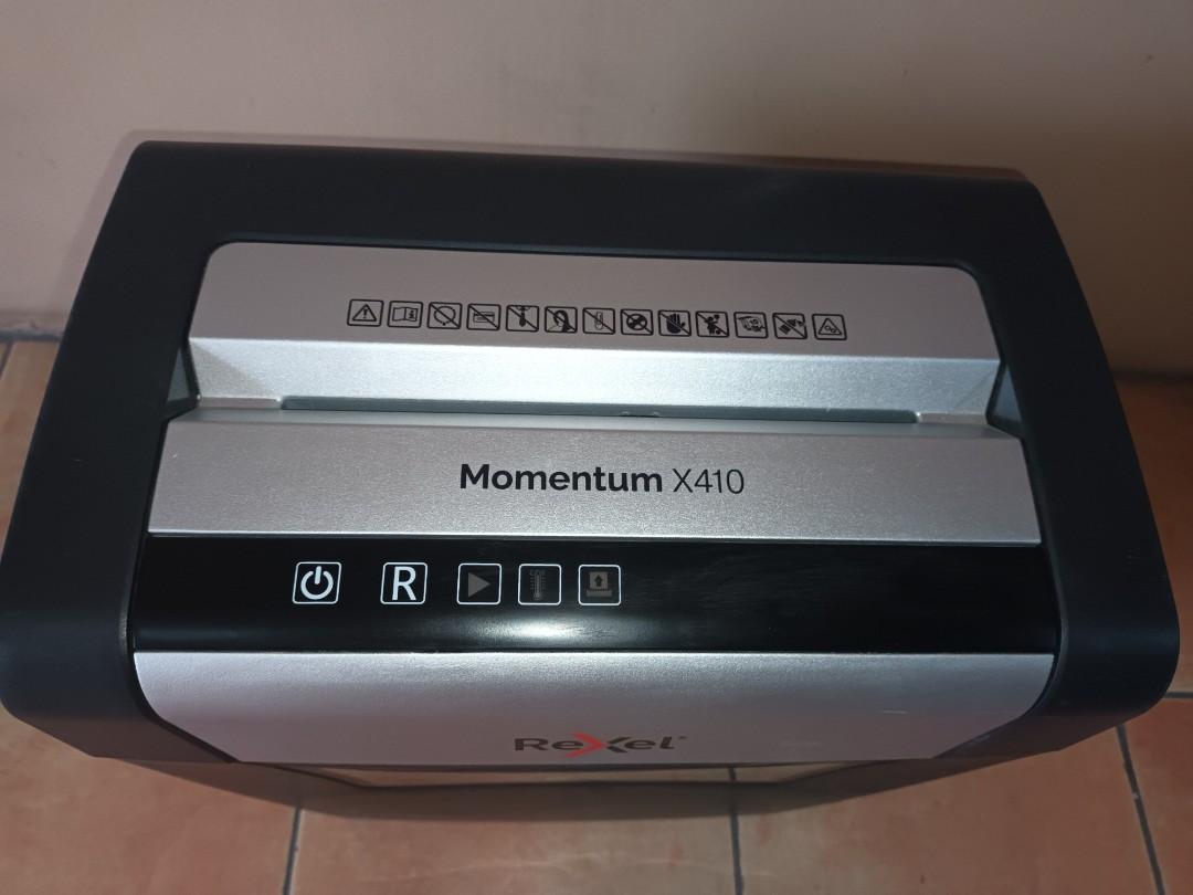 Rexel Momentum X410 Shredder, Furniture & Home Living, Office Furniture ...