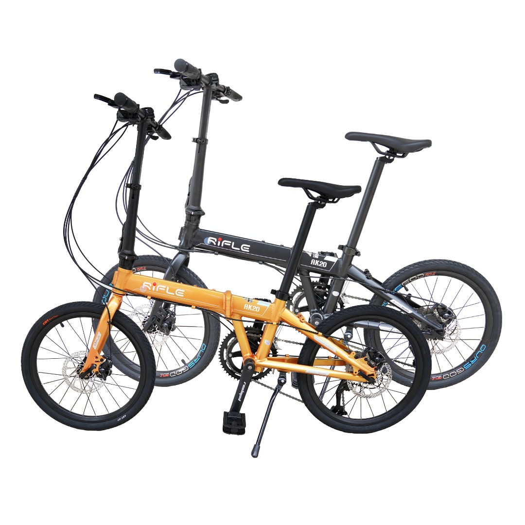 Rifle AK20 20" Foldable Bicycle Foldie Portable Compact For Adult And ...