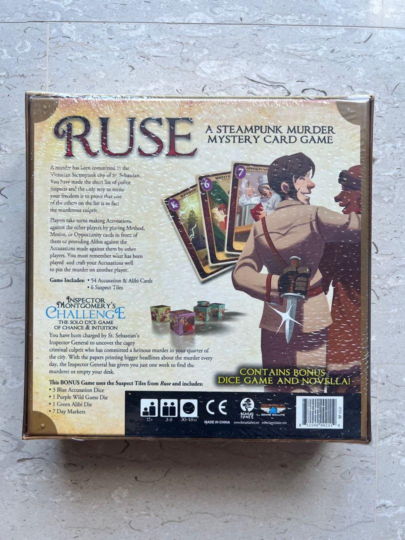 Ruse Card Game, Hobbies & Toys, Toys & Games on Carousell