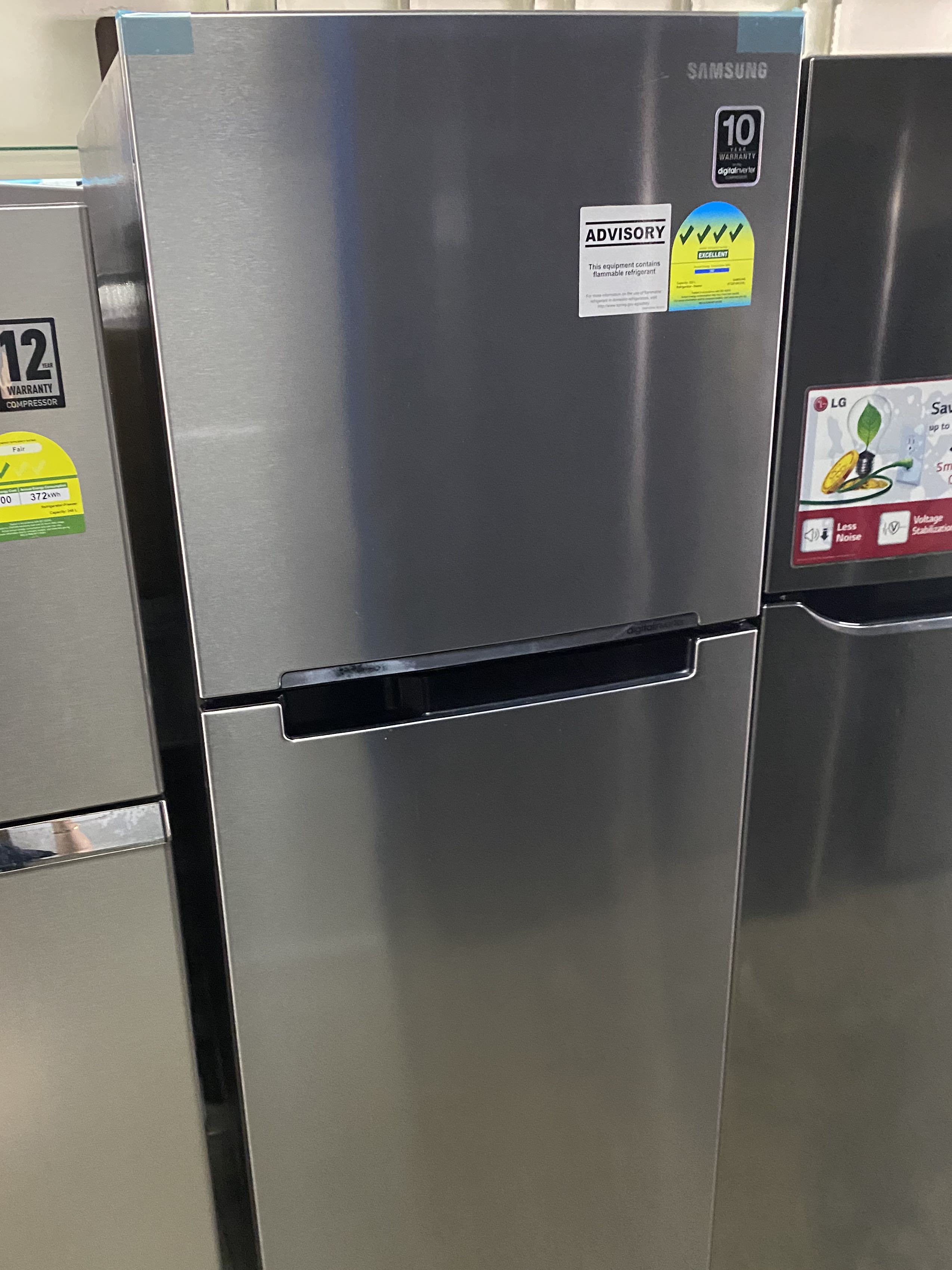 Samsung 3Ticks Digital Inverter Fridge, 322L, TV & Home Appliances ...