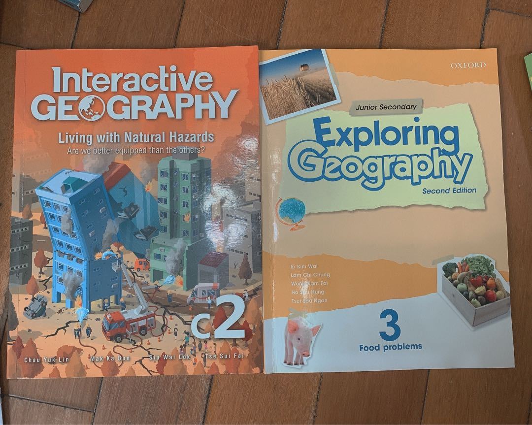 Secondary 2 geography textbook, 興趣及遊戲, 書本 & 文具, 教科書 - Carousell