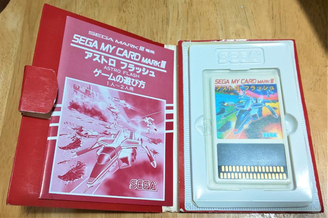 SEGA / 世嘉 MY CARD MARK III - Astro Flash (日本盤 Game Disc), 興趣及遊戲, 玩具 ...