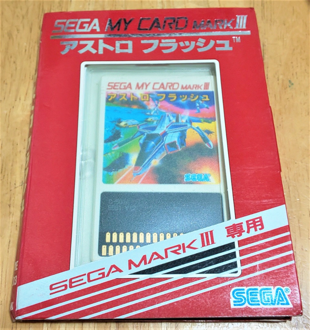 SEGA / 世嘉 MY CARD MARK III - Astro Flash (日本盤 Game Disc), 興趣及遊戲, 玩具 ...